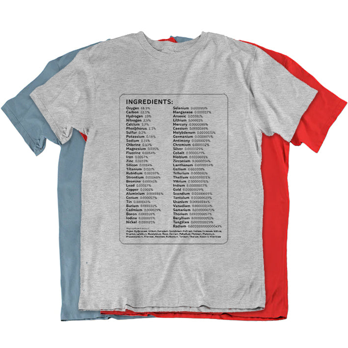 Human Ingredients Unisex T-shirt – Present Indicative