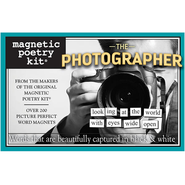 Magnetic Poetry - Photographer Edition – Present Indicative