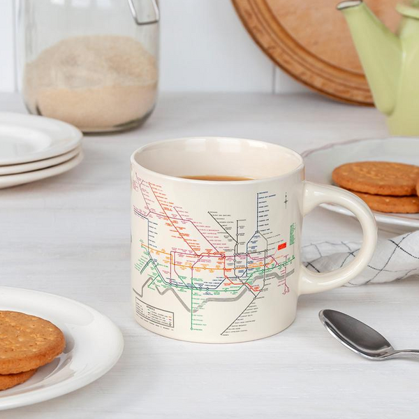 Vintage London Underground Mug - Present Indicative
