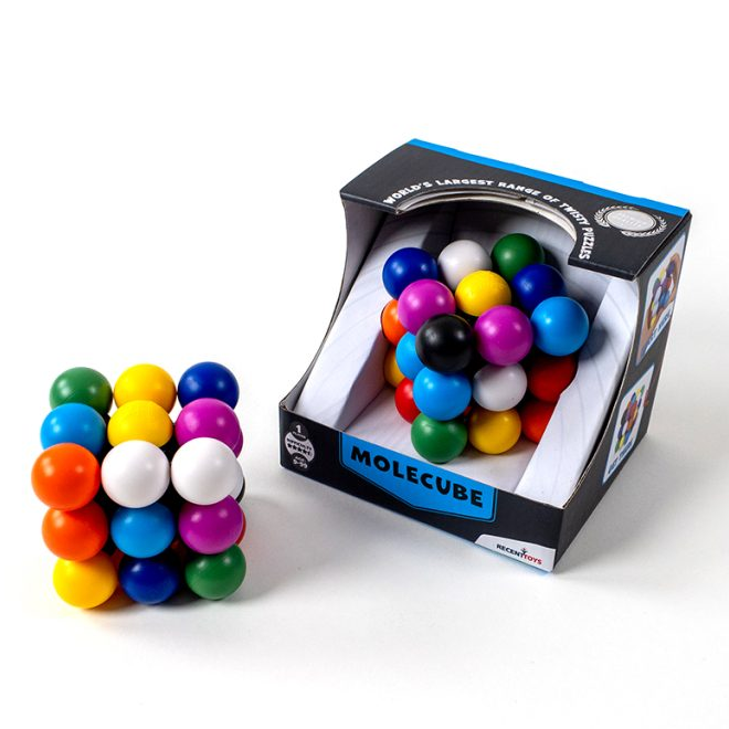 Molecube Puzzle – Present Indicative