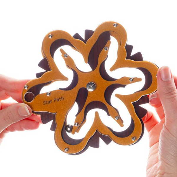 Star Path Wooden Puzzle – Present Indicative