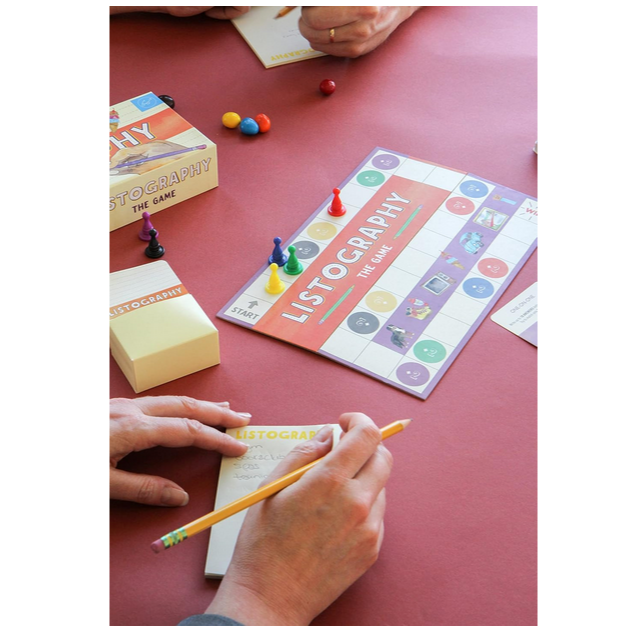 Listography Game – Present Indicative