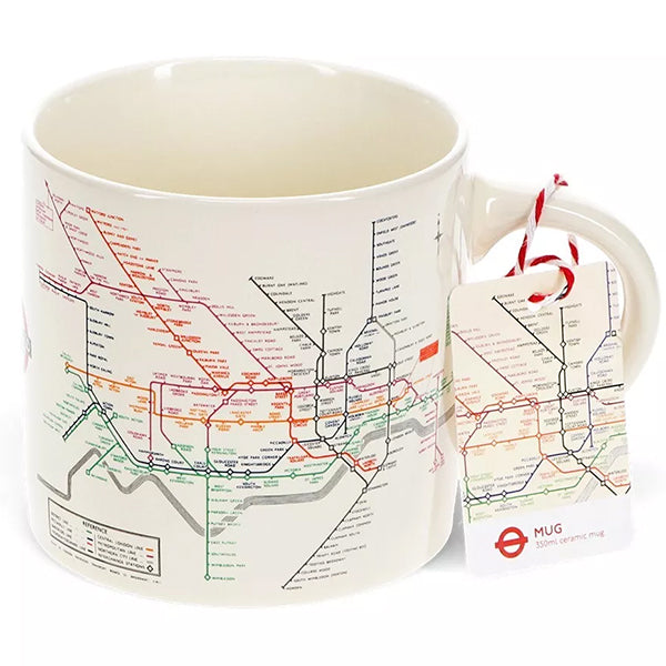 Vintage London Underground Mug - Present Indicative