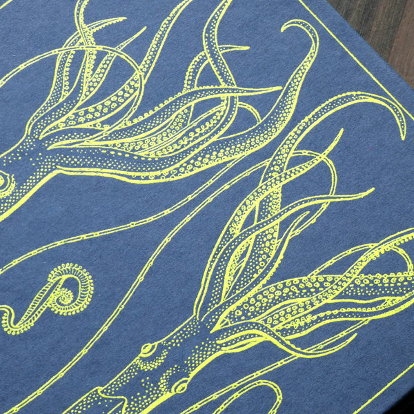 Emperor Squid A5 Kraft Notebook - Present Indicative