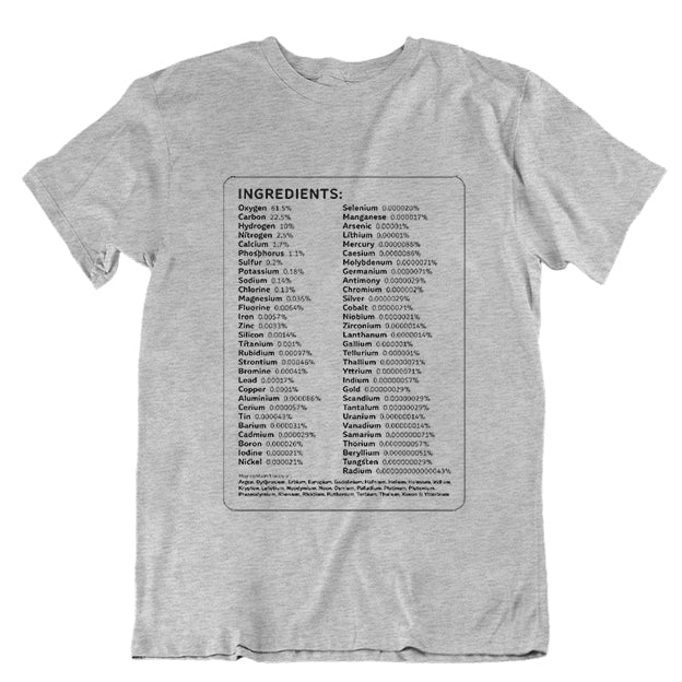 Human Ingredients Unisex T-shirt – Present Indicative