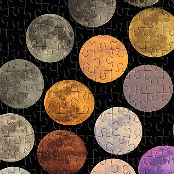Colours of the Moon 500 Piece Jigsaw Puzzle - Present Indicative
