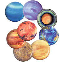 The Solar System - Melamine Planet Plate Set - Present Indicative