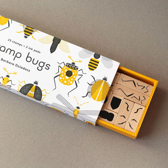 Stamp Bugs – Present Indicative